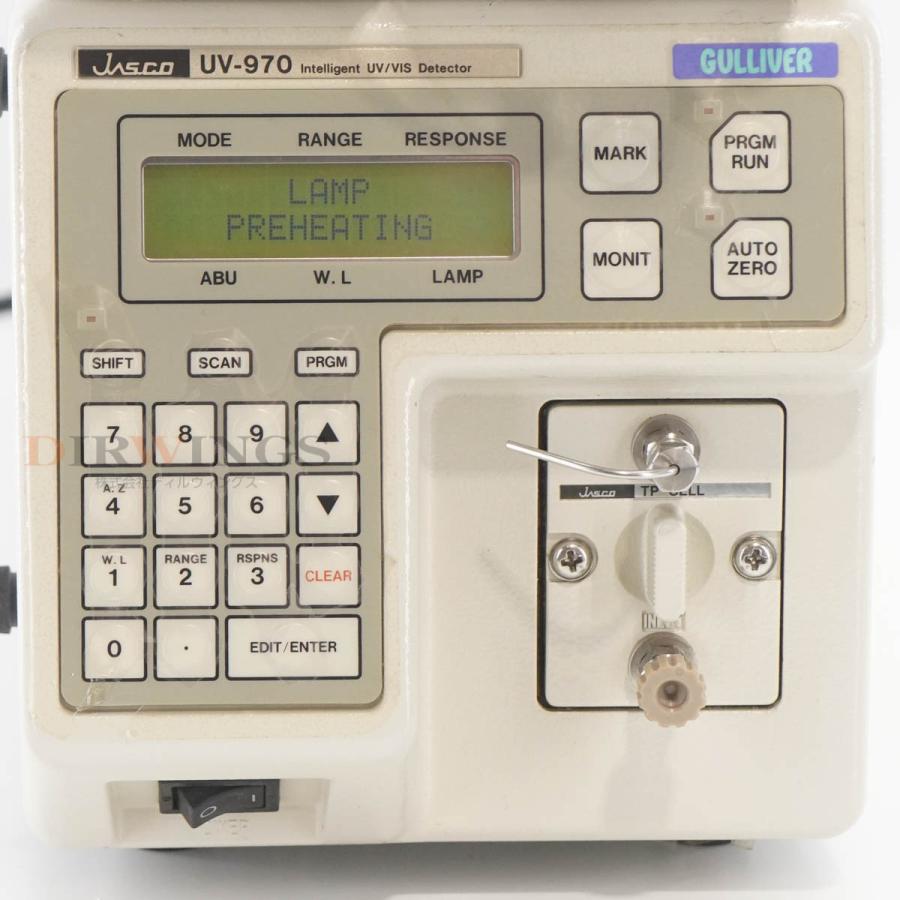 [DW]USED 8日保証 セット JASCO CO-960 PU-980 UV-970 LG-980-02 DG-980-50 GULLIVER HPLC 液クロ 液体クロマトグラフ 電源 ...