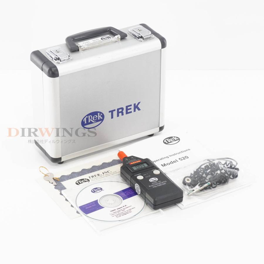 [DW]USED 8日保証 TREK 520 520-1 ELECTROSTATIC VOLTMETER ハンディー型表面電位計 表面電位計 ...