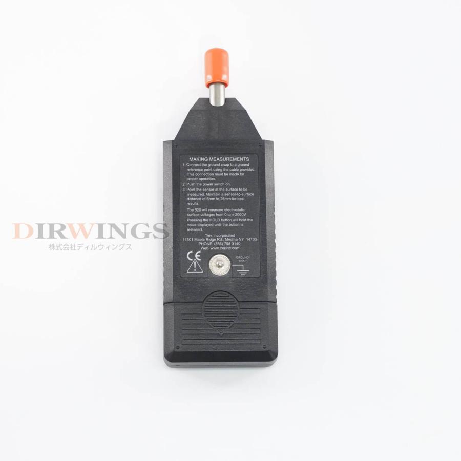 [DW]USED 8日保証 TREK 520 520-1 ELECTROSTATIC VOLTMETER ハンディー型表面電位計 表面電位計 ...