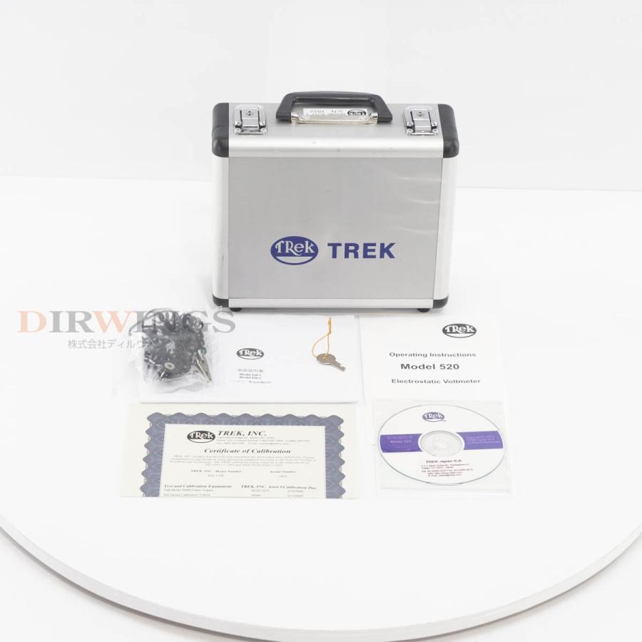 [DW]USED 8日保証 TREK 520 520-1 ELECTROSTATIC VOLTMETER ハンディー型表面電位計 表面電位計 ...