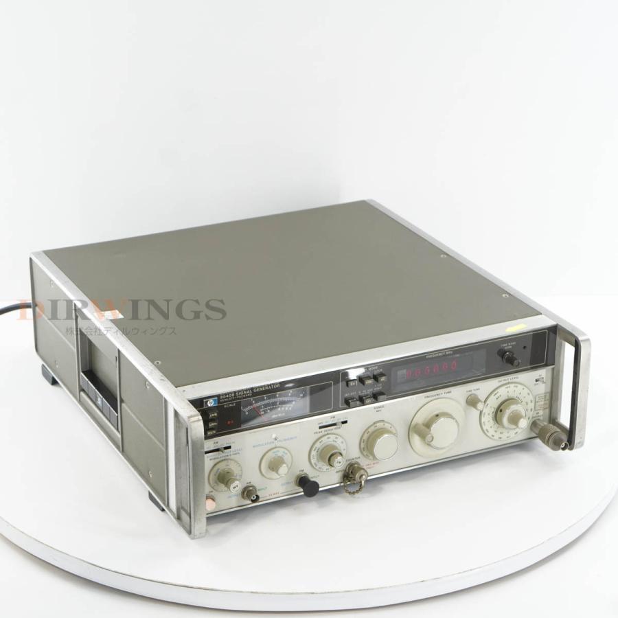 [DW]USED 8日保証 hp 8640B SIGNAL GENERATOR 信号発生器 シグナルジェネレーター OPT 003 ...