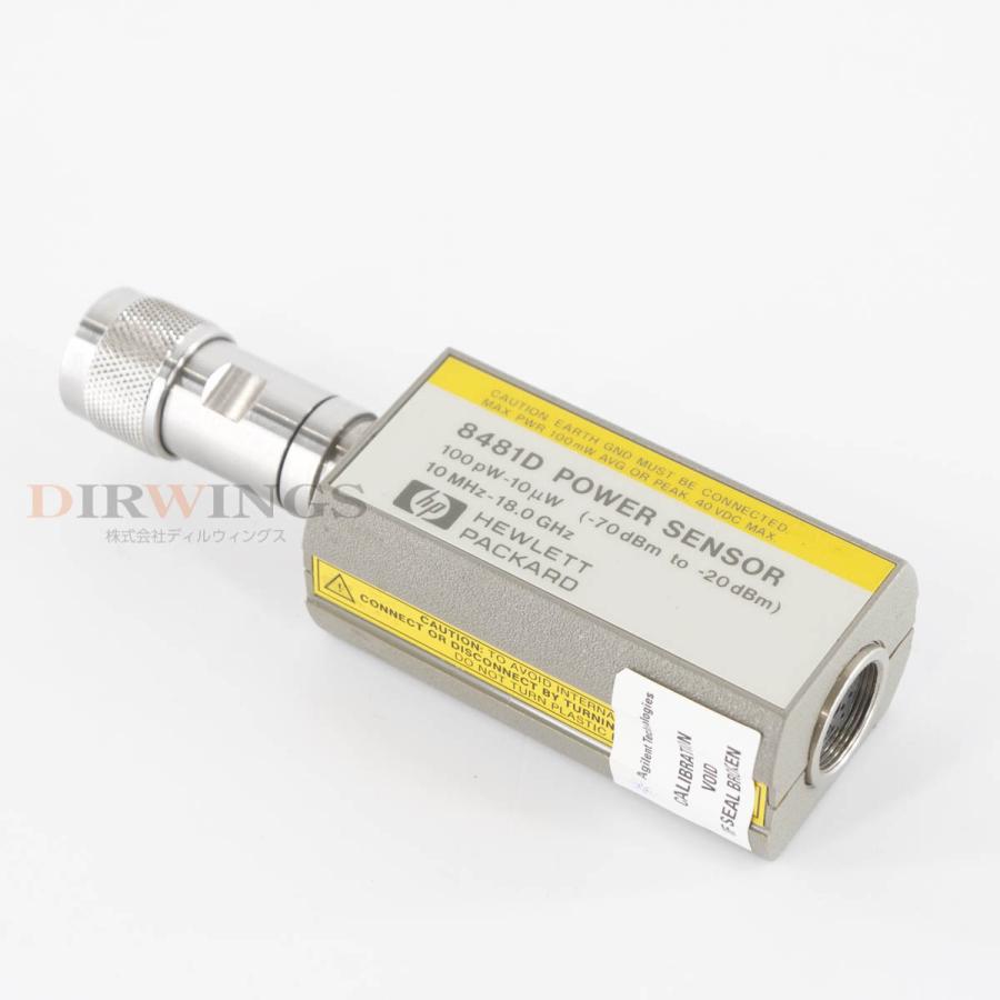 [DW]USED 8日保証 hp 8481D POWER SENSOR パワーセンサー 10MHz-18GHz 100pW-10μW ...