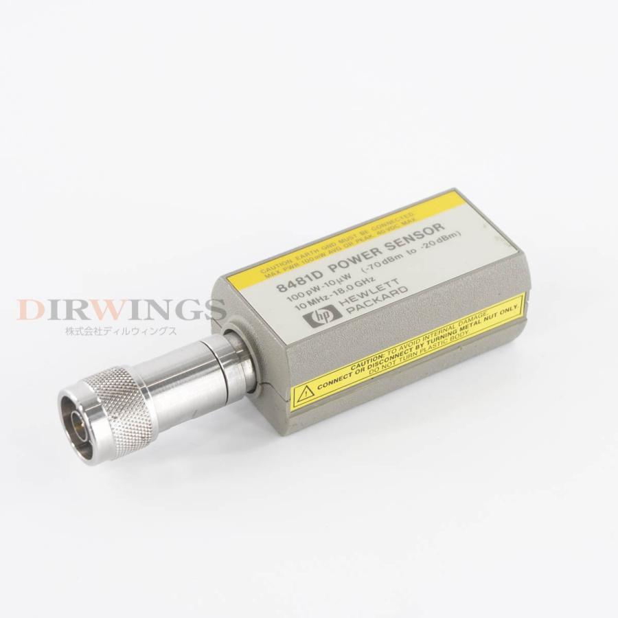 [DW]USED 8日保証 hp 8481D POWER SENSOR パワーセンサー 10MHz-18GHz 100pW-10μW ...