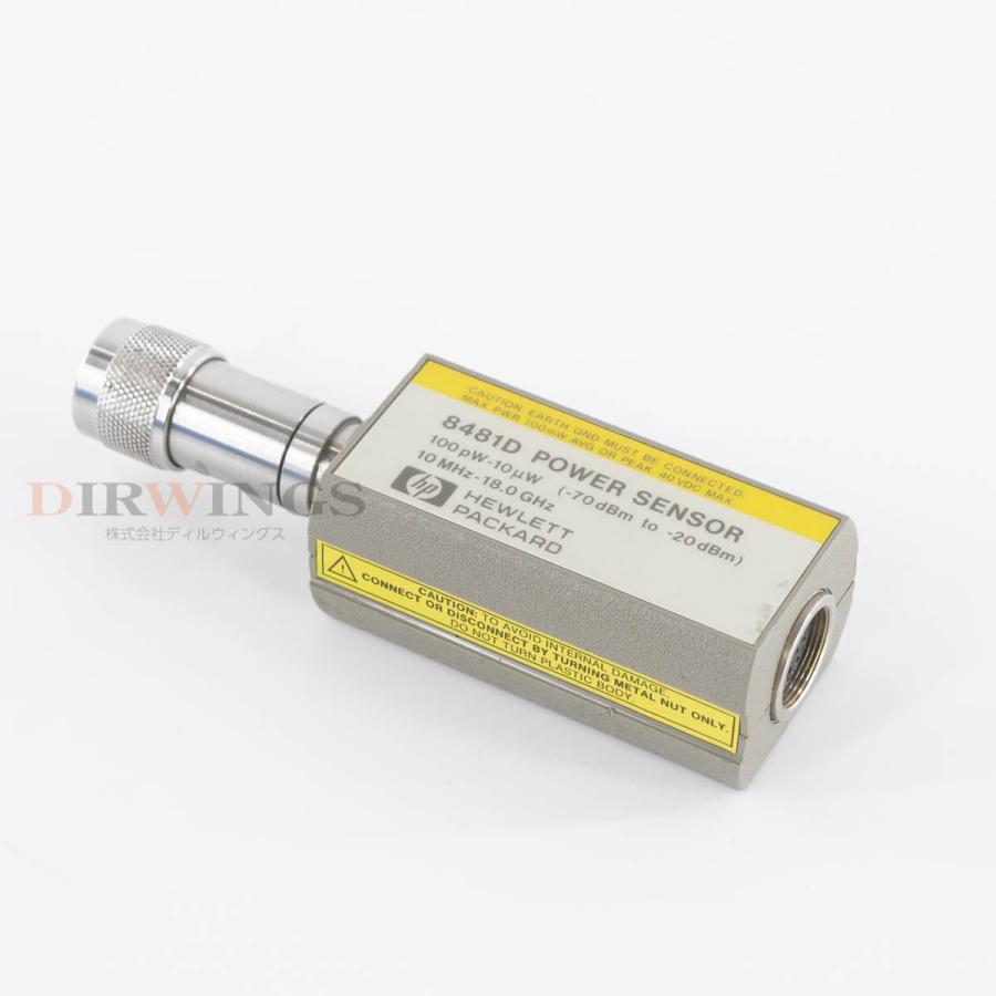 [DW]USED 8日保証 hp 8481D POWER SENSOR パワーセンサー 10MHz-18GHz 100pW-10μW ...
