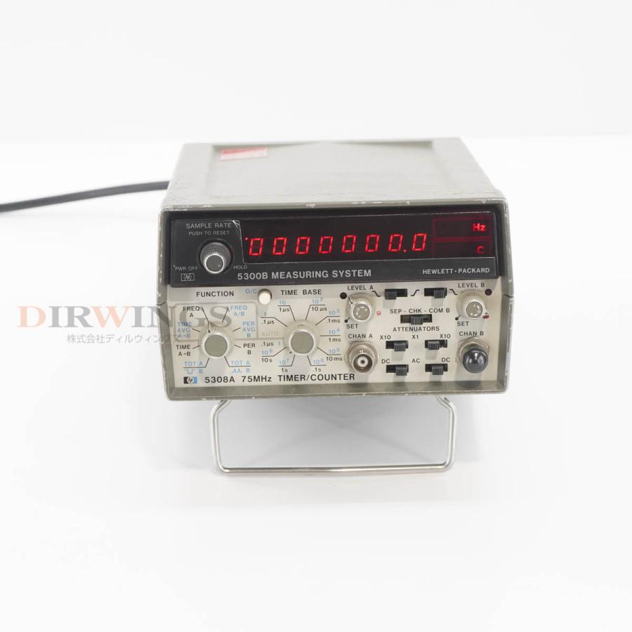 [DW]USED 8日保証 hp 5308A 5300B TIMER/COUNTER MEASURING SYSTEM ユニバーサルカウンター ...