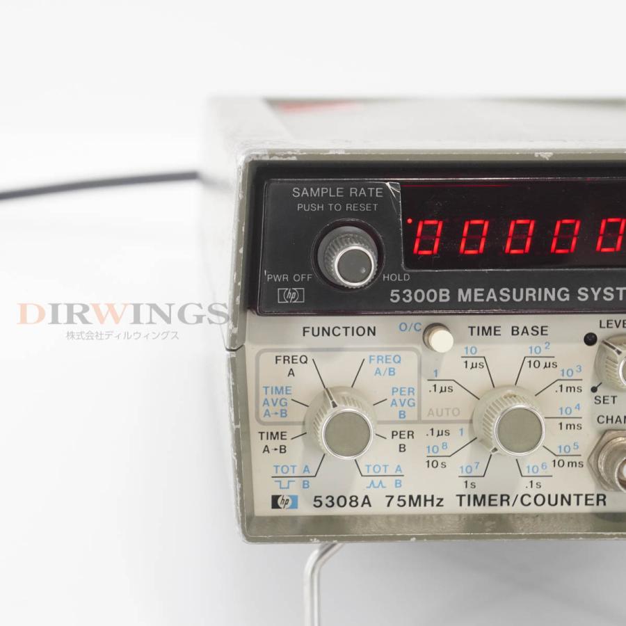 [DW]USED 8日保証 hp 5308A 5300B TIMER/COUNTER MEASURING SYSTEM ユニバーサルカウンター ...
