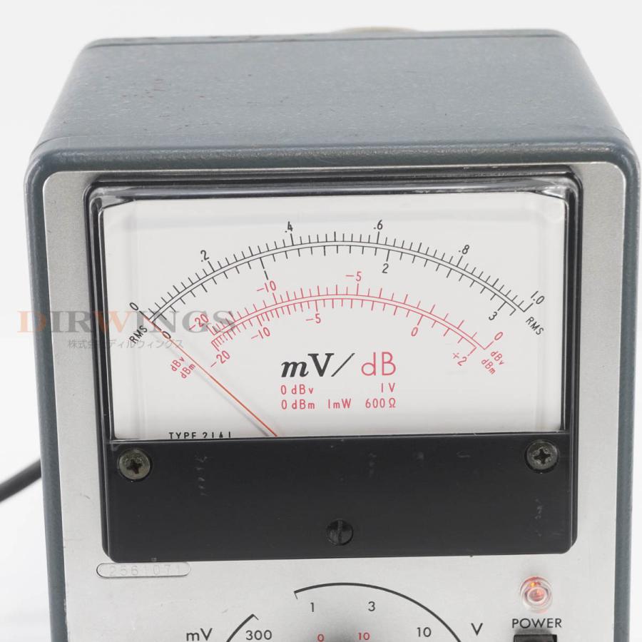 [DW]USED 8日保証 KIKUSUI 161D 2141 AC VOLTMETER ACボルトメーター 電圧計 [06696-0122 ...