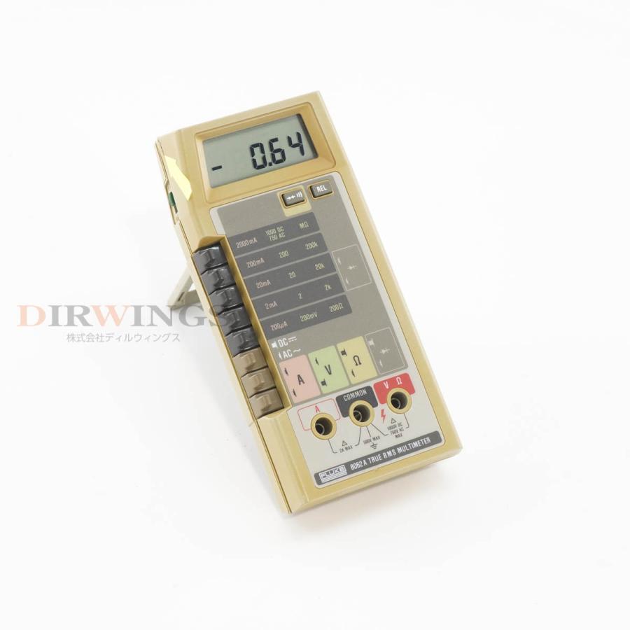 [DW]USED 8日保証 FLUKE 8062A TRUE RMS MULTIMETER DIGITAL デジタルマルチメーター マルチ ...