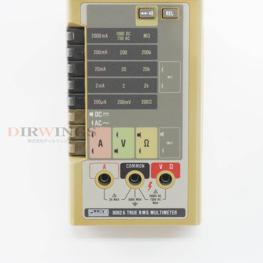 [DW]USED 8日保証 FLUKE 8062A TRUE RMS MULTIMETER DIGITAL デジタルマルチメーター マルチ ...