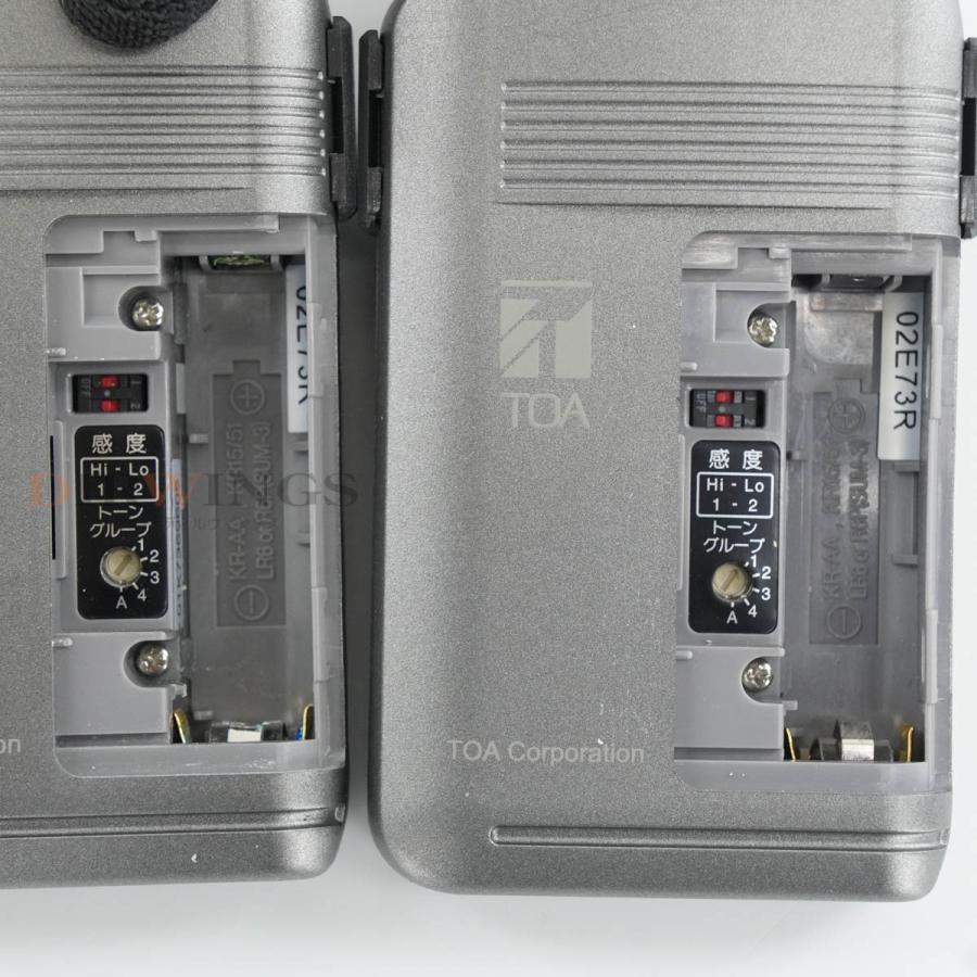 [JB]USED 保証なし セット TOA WT-110-C11 C13 BC-1100-4 WIRELESS GUIDE ワイヤレスガイド ...