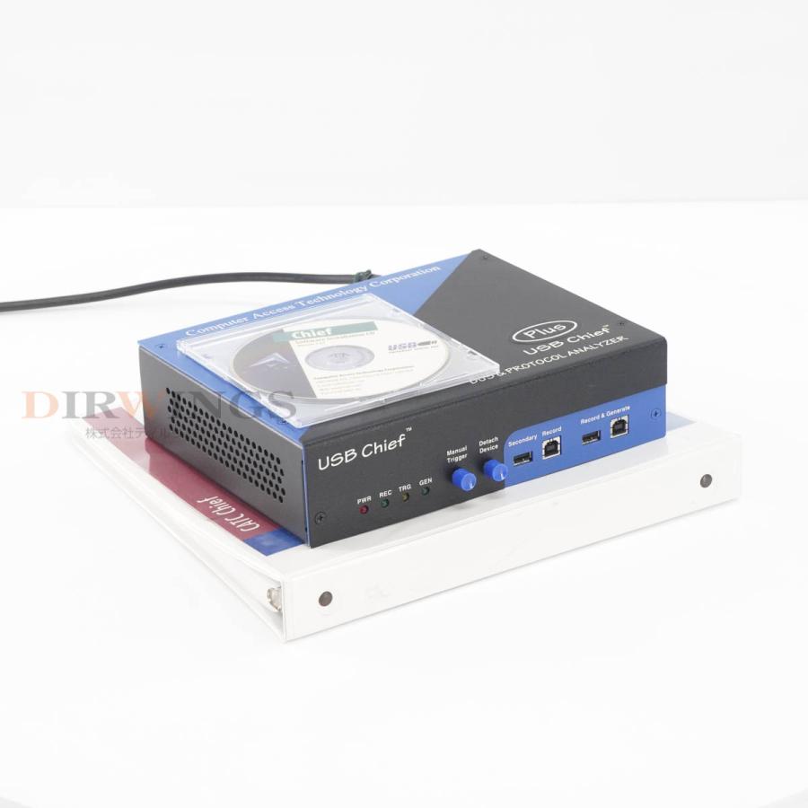 [DW]USED 8日保証 CATC U-CHF-A128 USB Chief Plus BUS ＆ PROTOCOL ANALYZER バス ...