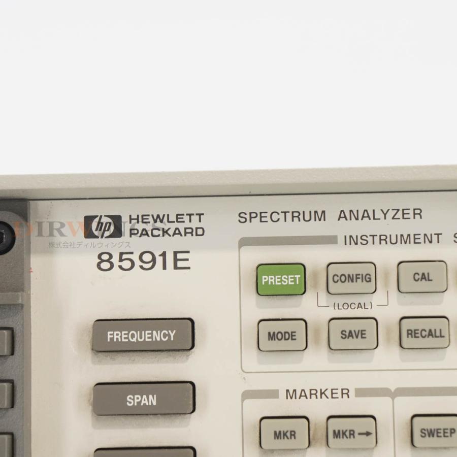 [DW]USED 8日保証 hp 8591E SPECTRUM ANALYZER スペクトラムアナライザー OPT 010 021 140 ...