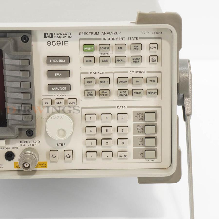 [DW]USED 8日保証 hp 8591E SPECTRUM ANALYZER スペクトラムアナライザー OPT 010 021 140 ...