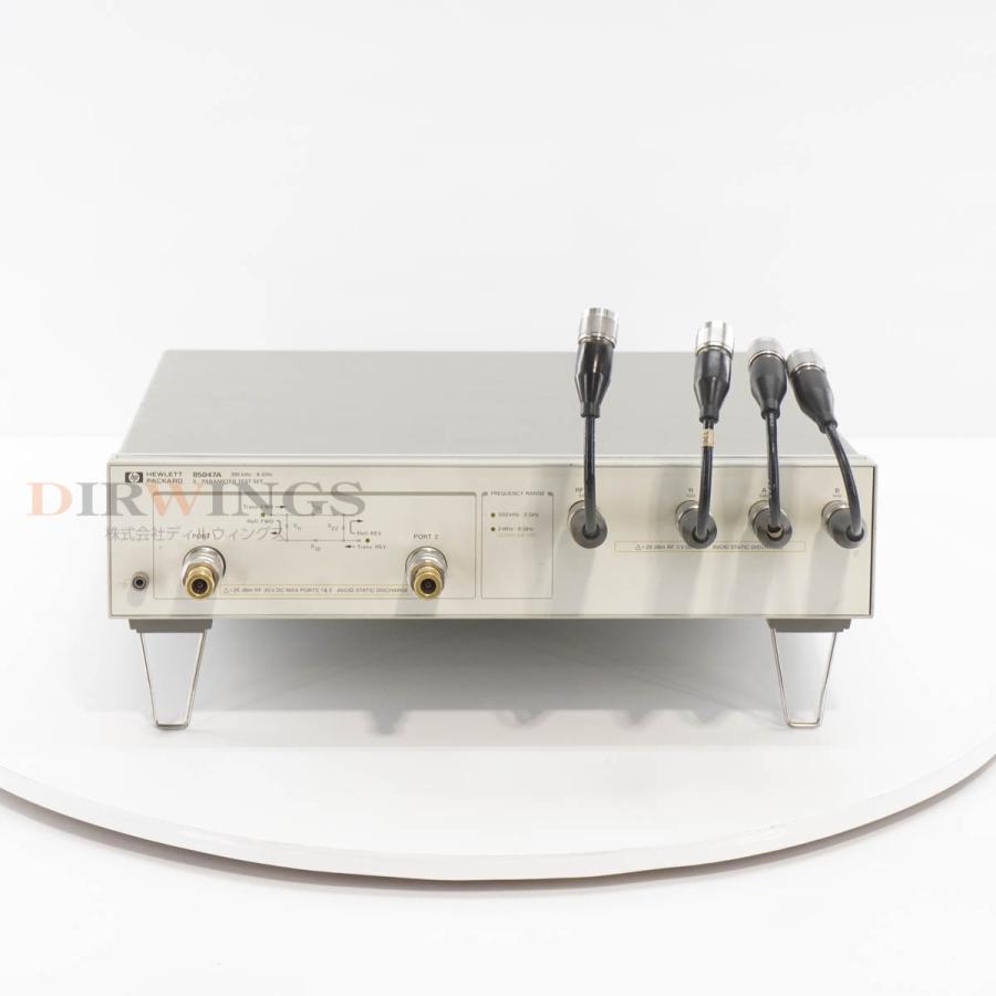 [DW]USED 8日保証 hp 85047A S-PARAMETER TEST SET パラメーターテストセット 300kHz-6GHz ...