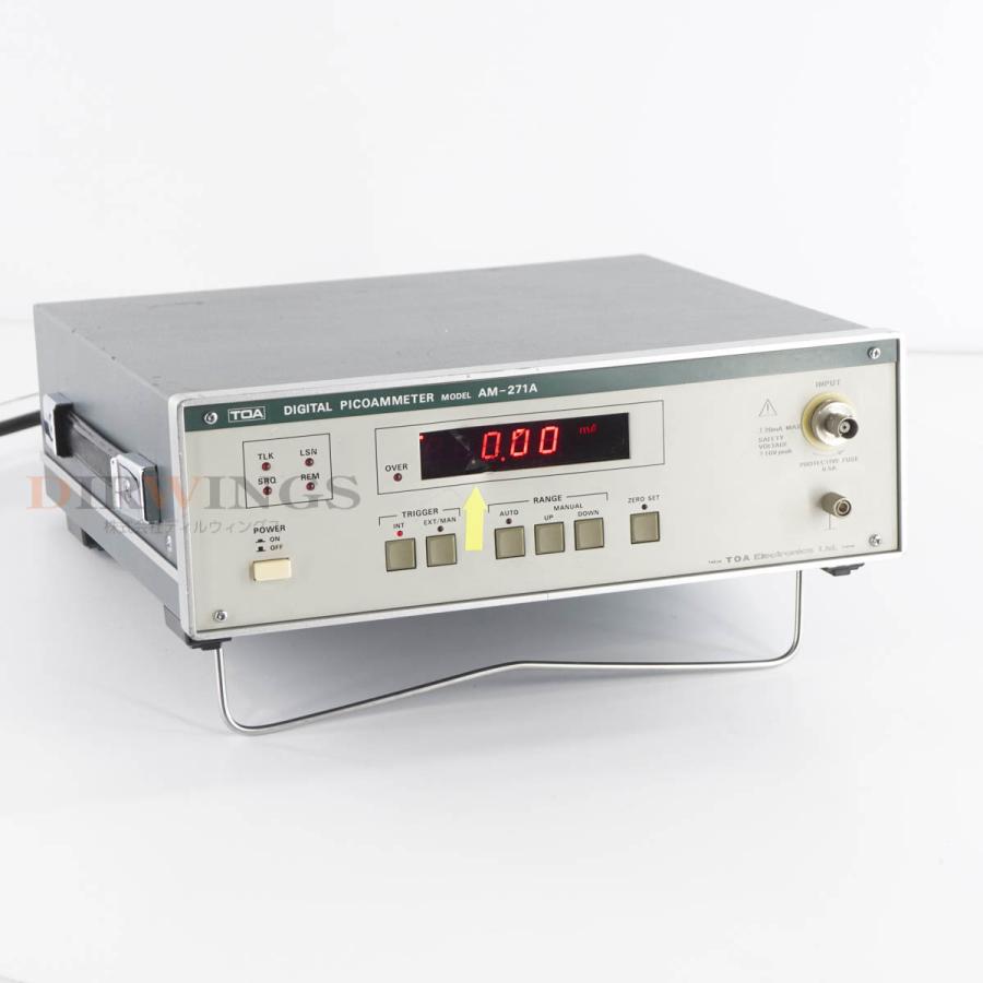[JB]USED 保証なし TOA AM-271A DIGITAL PICOAMMETER デジタルピコアンメーター [06702-0086] : ソクラボショップ - 通販 - Yahoo ...