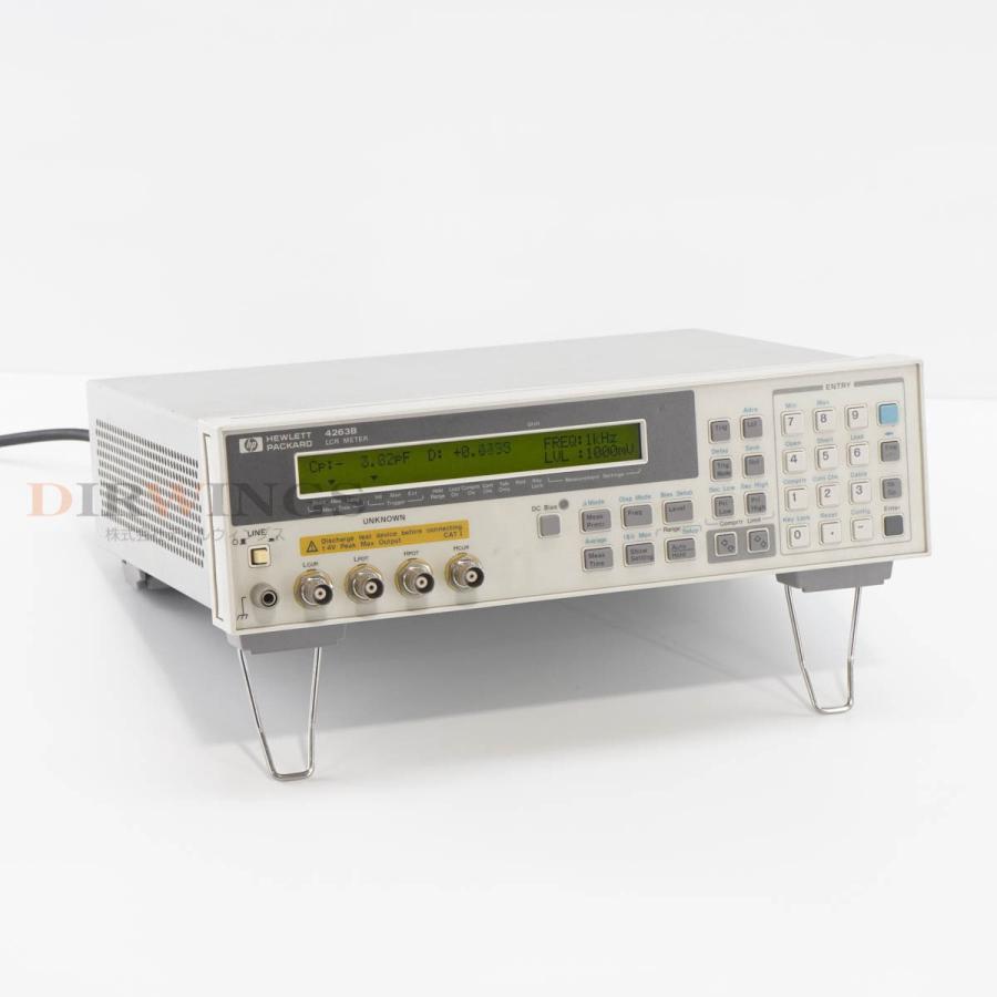 [DW]USED 8日保証 hp 4263B LCR METER LCRメーター OPT 001 002 [06702-0154] : ソク ...
