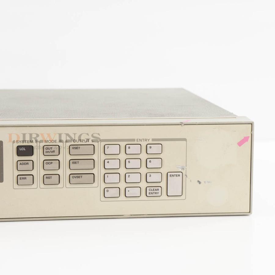 [DW]USED 8日保証 hp 6633A SYSTEM DC POWER SUPPLY システム電源 DC電源 直流電源 0-50V/0 ...