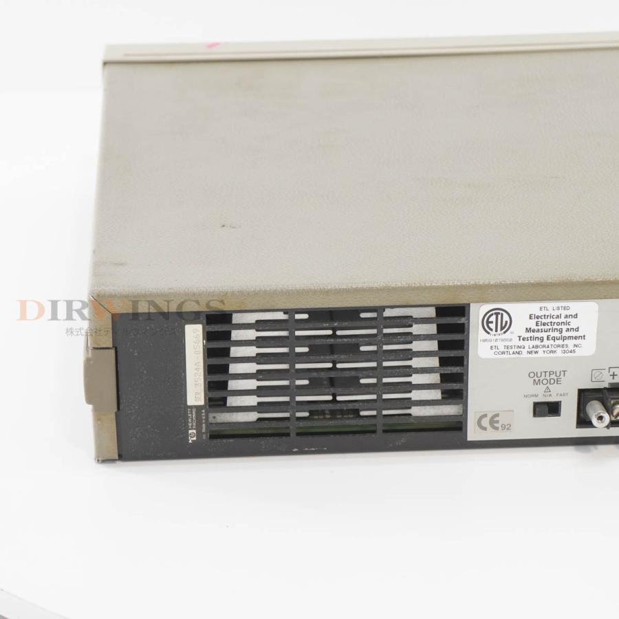 [DW]USED 8日保証 hp 6633A SYSTEM DC POWER SUPPLY システム電源 DC電源 直流電源 0-50V/0 ...