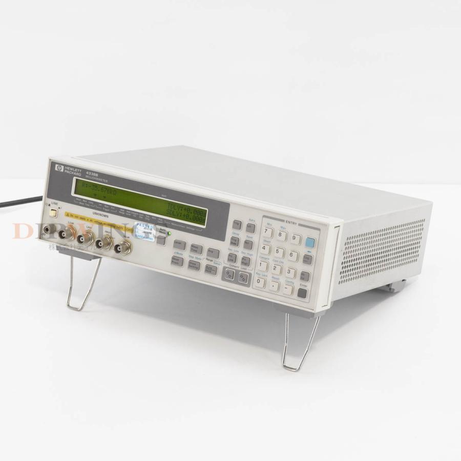 [DW]USED 8日保証 hp 4338B MILLIOHMMETER ミリオームメーター [06702-0284] : DIRWINGS ...