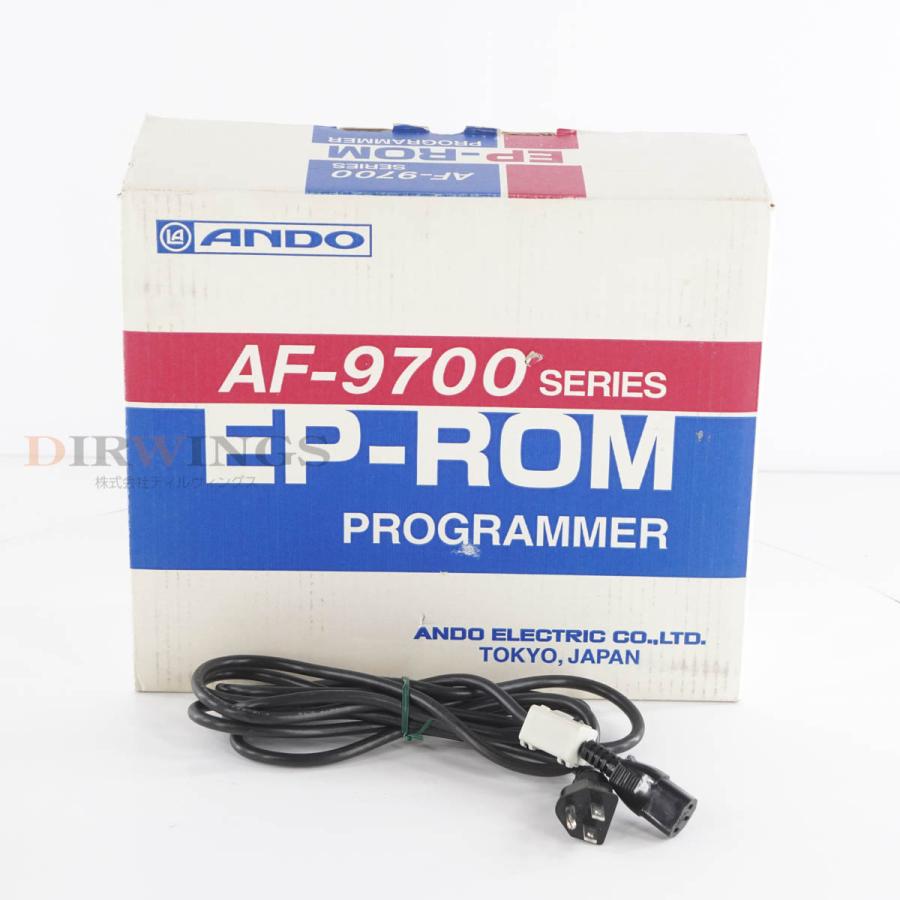[DW]USED 8日保証 ANDO AF-9709 AF-7000 FLASH PROGRAMMER EP-ROM フラッシュプログラマー ROMライター 電源コ...[06702-0314 ...