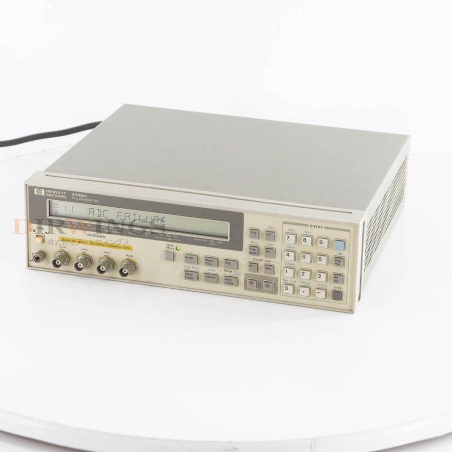 [DW]USED 8日保証 hp 4338A MILLIOHMMETER ミリオームメーター [06702-0361] : ソクラボショップ ...