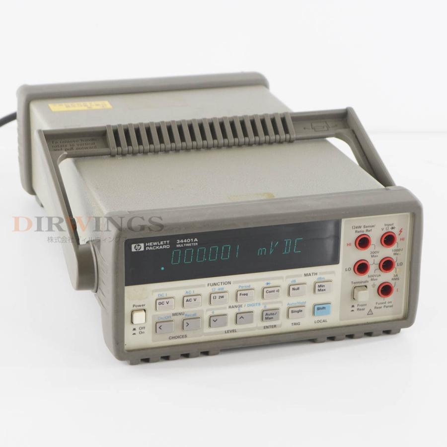 [DW]USED 8日保証 hp 34401A DIGITAL MULTIMETER デジタルマルチメーター マルチメーター [06702-0367] : ソクラボショップ - 通販 ...