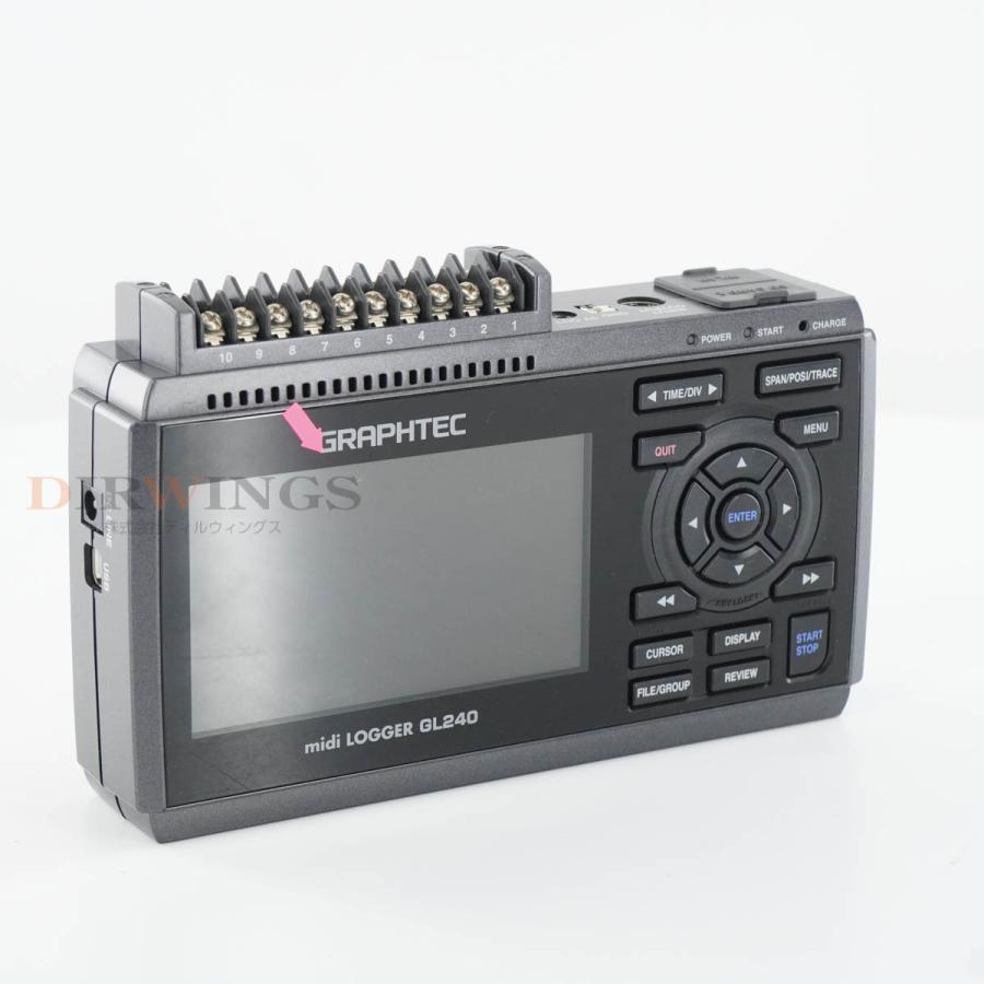 [DW]USED 8日保証 GRAPHTEC GL240 midi LOGGER Data Logger データロガー ACアダプター [06702-0493] : DIRWINGSショップ ...