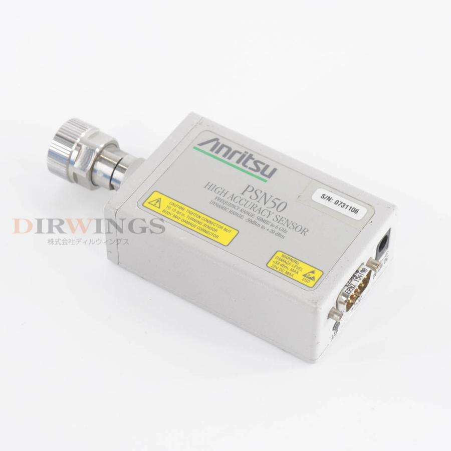 [DW]USED 8日保証 Anritsu PSN50 HIGH ACCURACY SENSOR POWER 高確度パワーセンサー パワー ...
