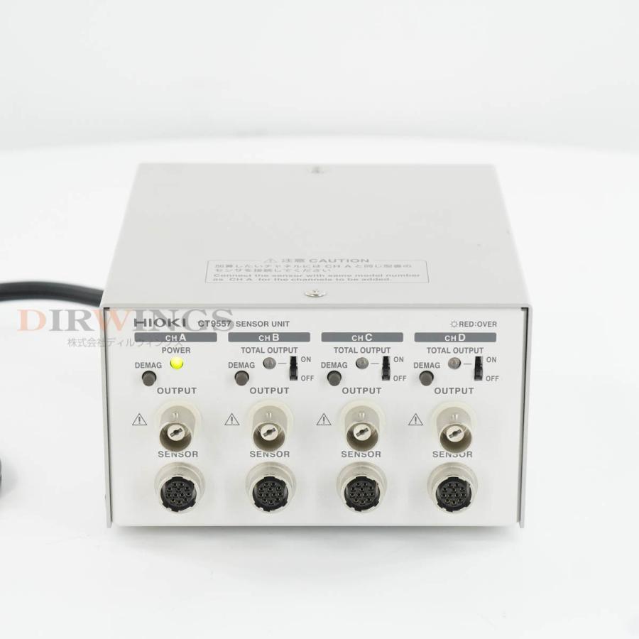 [DW]USED 8日保証 HIOKI CT9557 CT9557B SENSOR UNIT センサーユニット センサー用電源 センサユニット ...