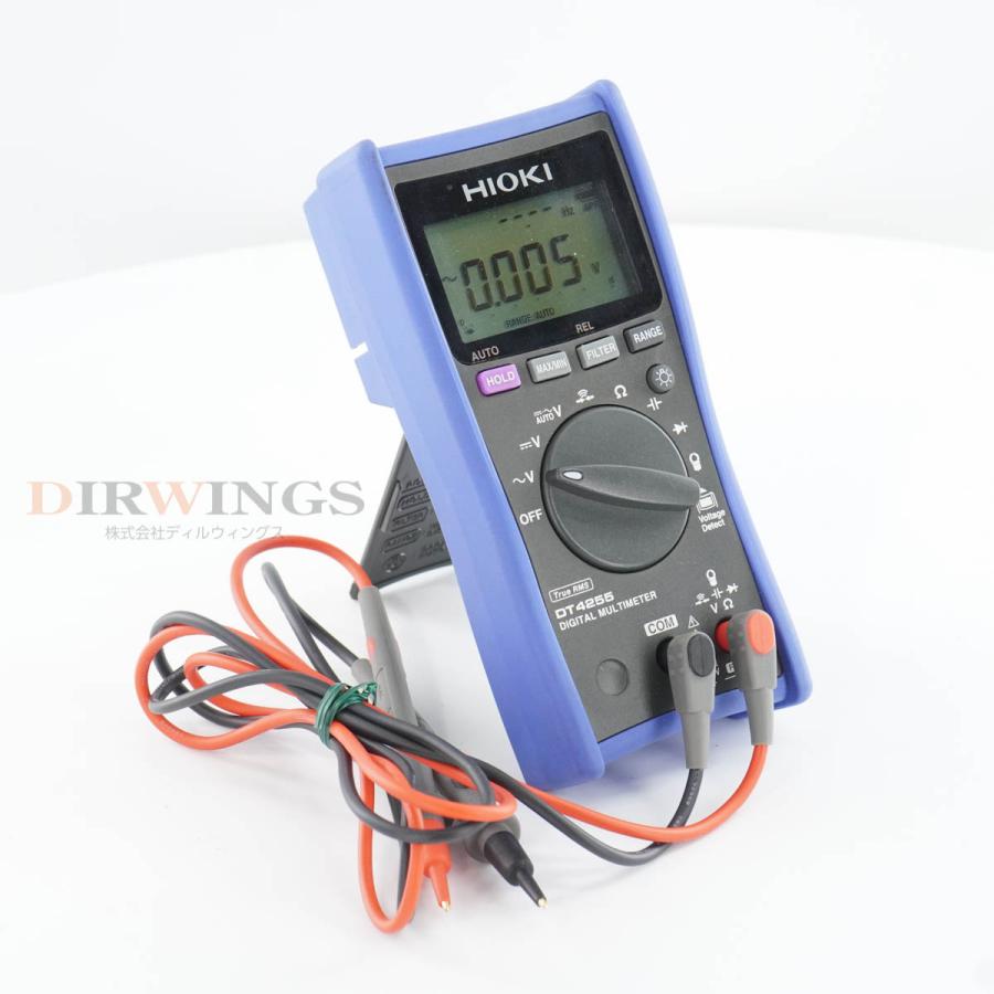 [DW]USED 8日保証 HIOKI DT4255 DMM DIGITAL MULTIMETER デジタルマルチメーター [06704-0009] : DIRWINGSショップ - 通販 ...