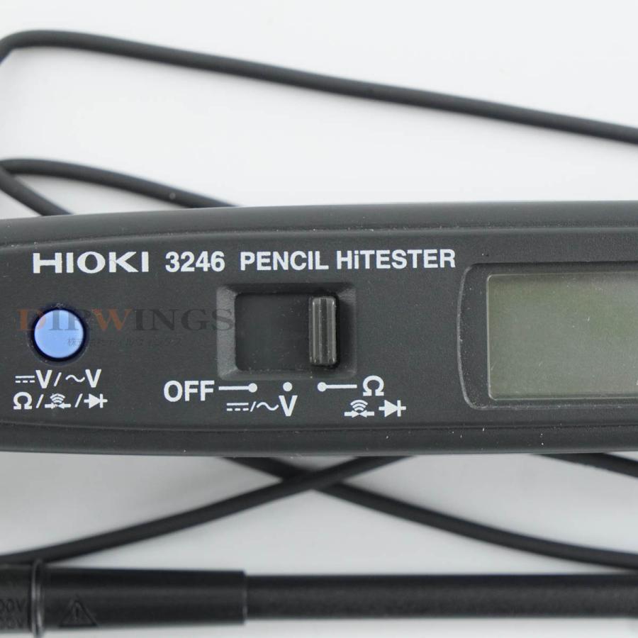 [DW]USED 8日保証 HIOKI 3246 DMM PENCIL HiTESTER DIGITAL MULTIMETER ペンシルハイ ...