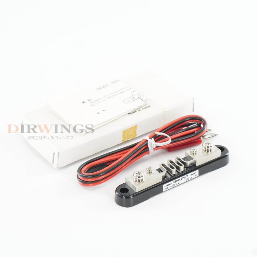 [DW]USED 8日保証 HIOKI 9081 EXTERNAL SHUNT シャント抵抗 外付分流器 10A-100mV 取扱説明書 ...