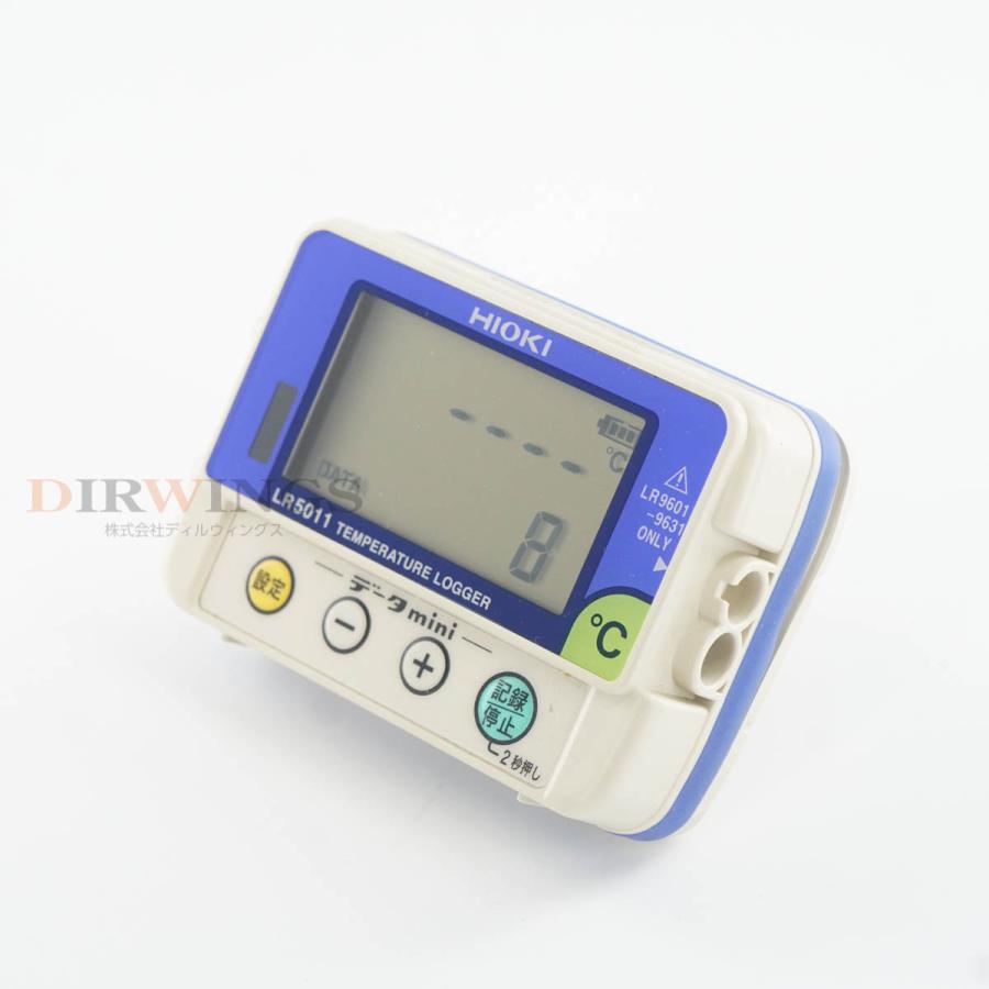 [DW]USED 8日保証 HIOKI LR5011 データmini TEMPERATURE LOGGER 温度ロガー データミニ ...