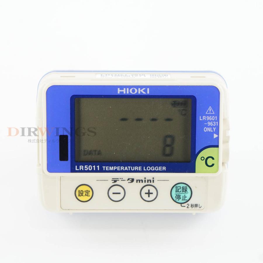 [DW]USED 8日保証 HIOKI LR5011 データmini TEMPERATURE LOGGER 温度ロガー データミニ ...