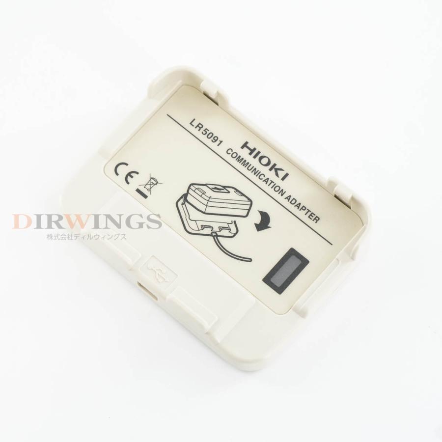 [DW]USED 8日保証 HIOKI LR5091 COMMUNICATION ADAPTER 通信アダプター データミニLR5000s ...