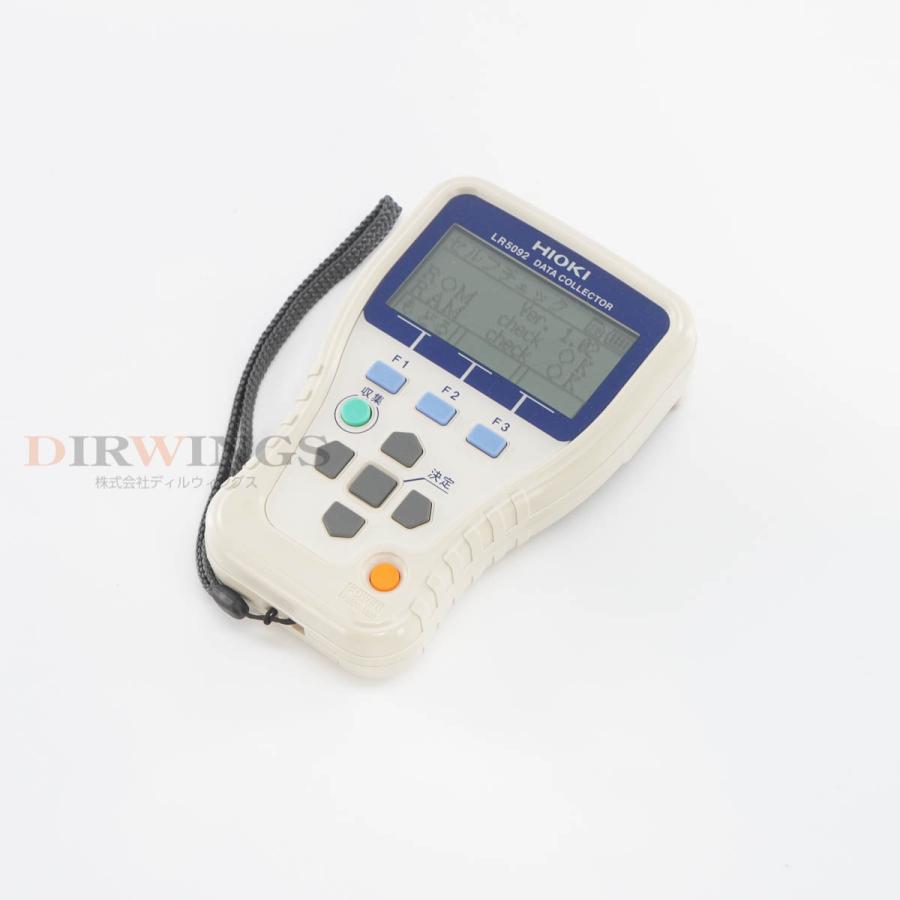 [DW]USED 8日保証 HIOKI LR5092 DATA COLLECTOR データコレクター データロガー用回収器 Z4001 ...