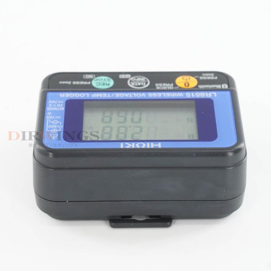 [DW]USED 8日保証 HIOKI LR8515 LR8515D WIRELESS VOLTAGE/TEMP LOGGER ワイヤレス電圧 ...