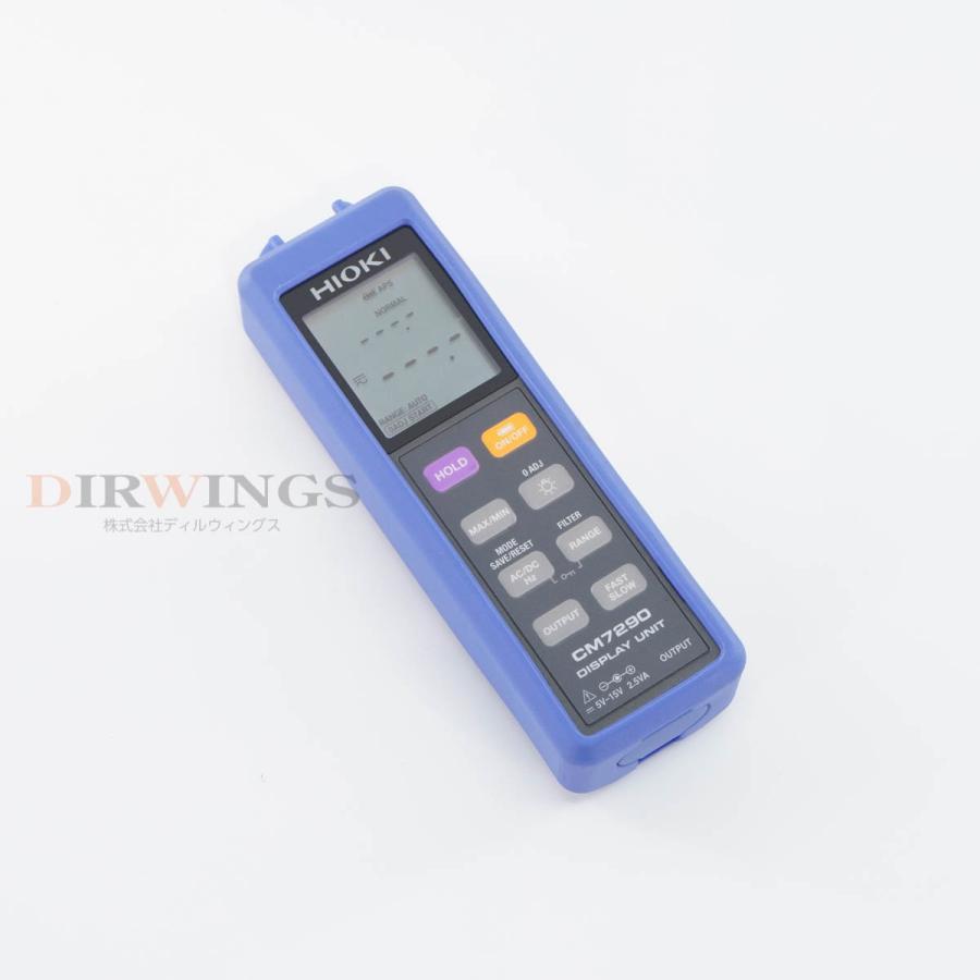 [DW]USED 8日保証 HIOKI CM7290 DISPLAY UNIT ディスプレイユニット CT7000シリーズ用 カレントセンサー ...