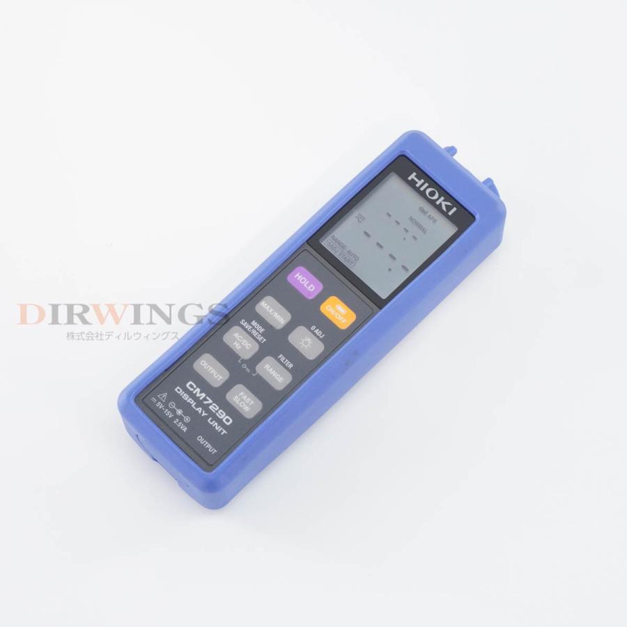 [DW]USED 8日保証 HIOKI CM7290 DISPLAY UNIT ディスプレイユニット CT7000シリーズ用 カレントセンサー ...