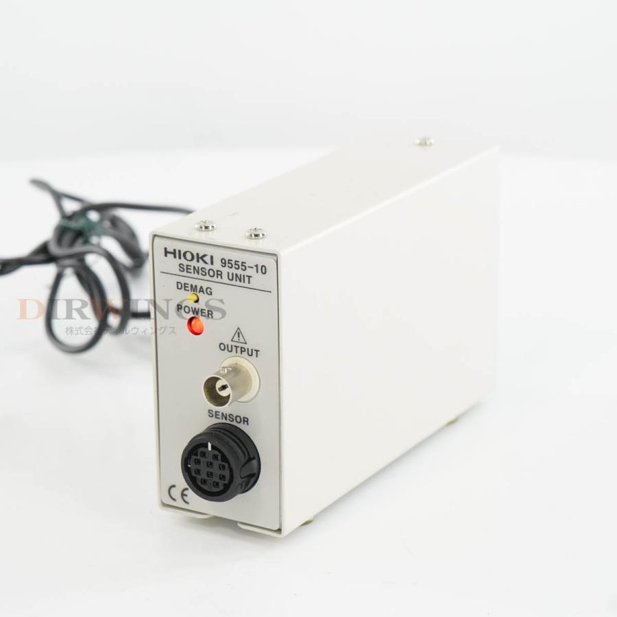 [DW]USED 8日保証 HIOKI 9555-10 SENSOR UNIT センサーユニット センサー用電源 センサユニット AC ...