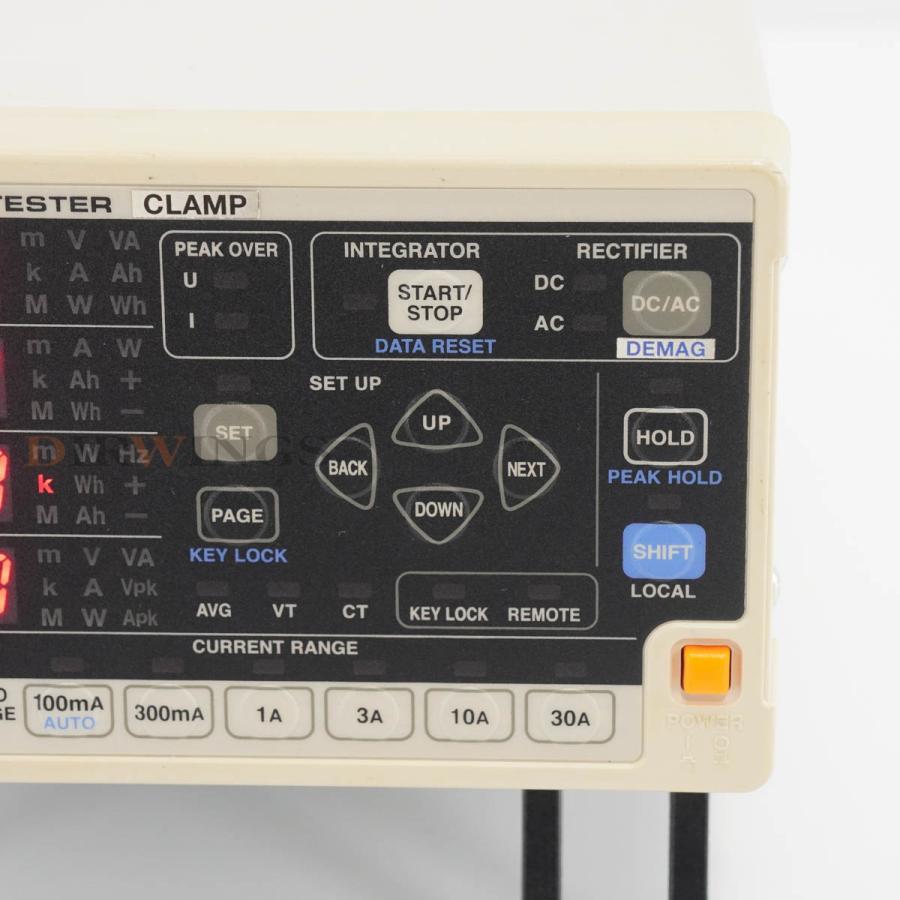 [DW]USED 8日保証 HIOKI 3334 3334-10 AC/DC POWER HiTESTER AC/DC パワーハイテスター ...