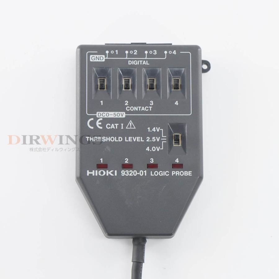 [DW]USED 8日保証 HIOKI 9320-01 LOGIC PROBE ロジックプローブ 取扱説明書 [06704-0108 ...