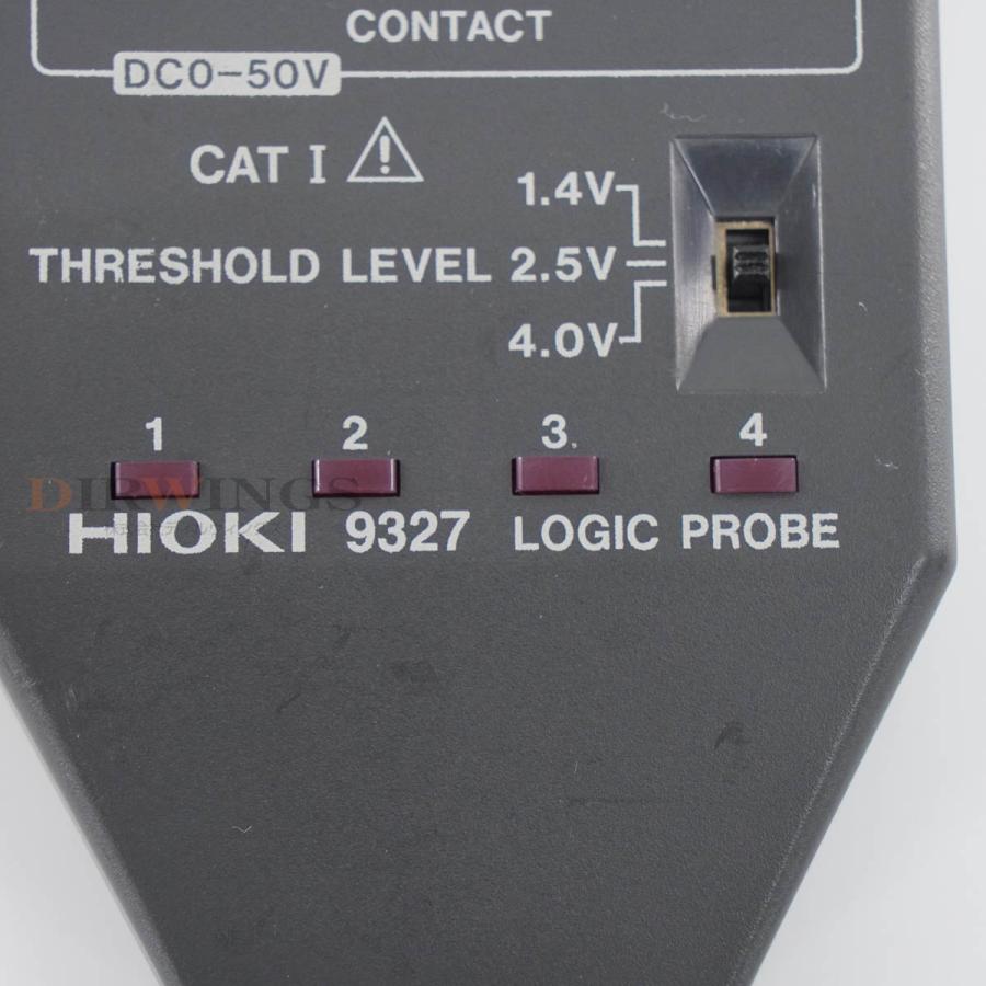 [DW]USED 8日保証 HIOKI 9327 LOGIC PROBE ロジックプローブ 取扱説明書 [06704-0110] : ソクラボ ...