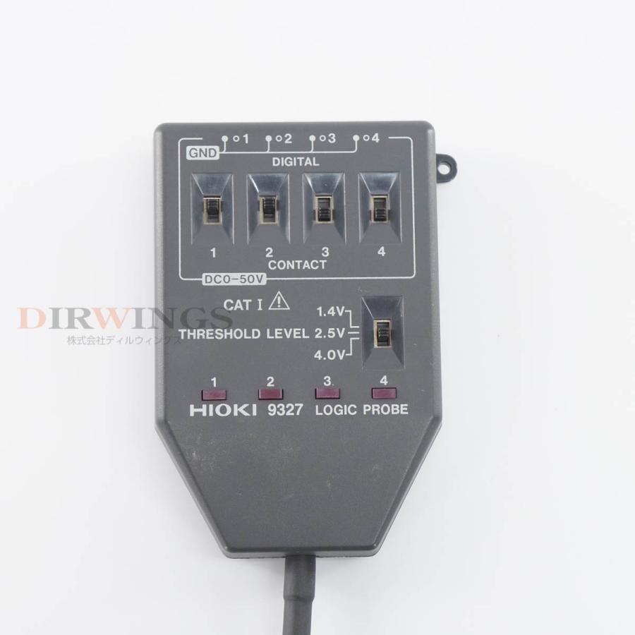 [DW]USED 8日保証 HIOKI 9327 LOGIC PROBE ロジックプローブ 取扱説明書 [06704-0110 ...