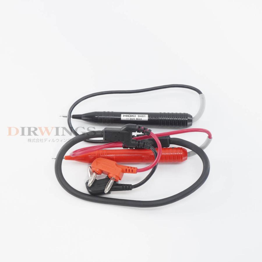 [DW]USED 8日保証 HIOKI 9461 Test Lead ピン形リード テストリード 50V MAX [06704-0128 ...