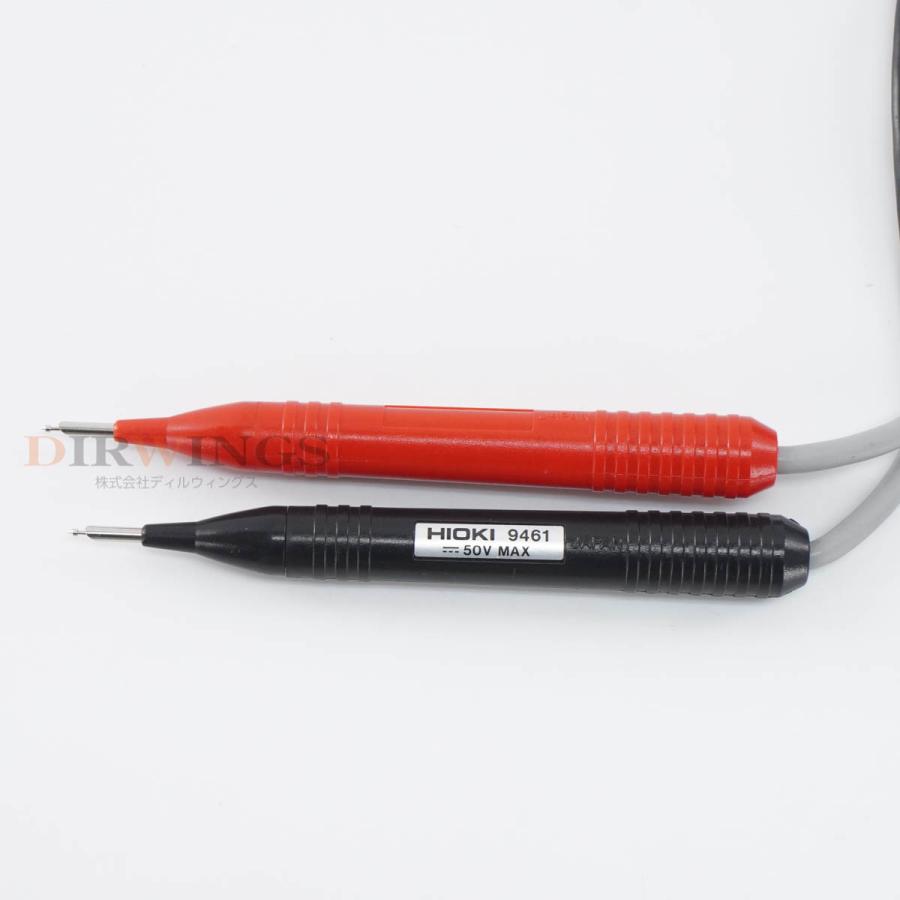 [DW]USED 8日保証 HIOKI 9461 Test Lead ピン形リード テストリード 50V MAX [06704-0128 ...