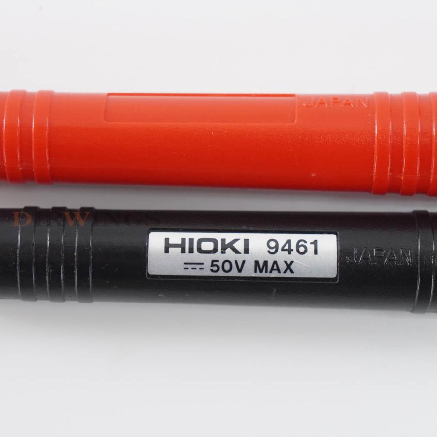 [DW]USED 8日保証 HIOKI 9461 Test Lead ピン形リード テストリード 50V MAX [06704-0128 ...