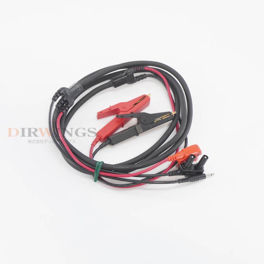 [DW]USED 8日保証 HIOKI 9460 Test Lead 温度センサー付クリップ形リード テストリード 50V MAX ...