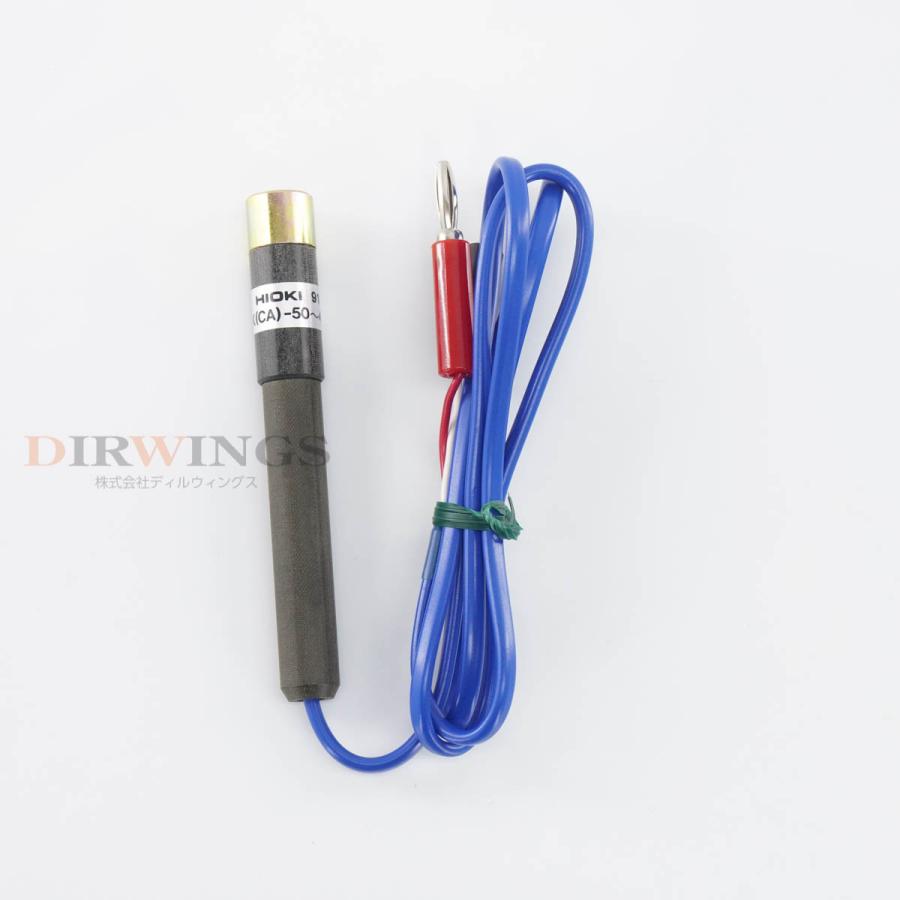 [DW]USED 8日保証 3本セット HIOKI 9181 TEMPERATURE PROBE 表面形温度プローブ K(CA)-50~400 ...