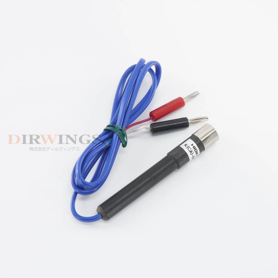 [DW]USED 8日保証 3本セット HIOKI 9181 TEMPERATURE PROBE 表面形温度プローブ K(CA)-50~400 ...